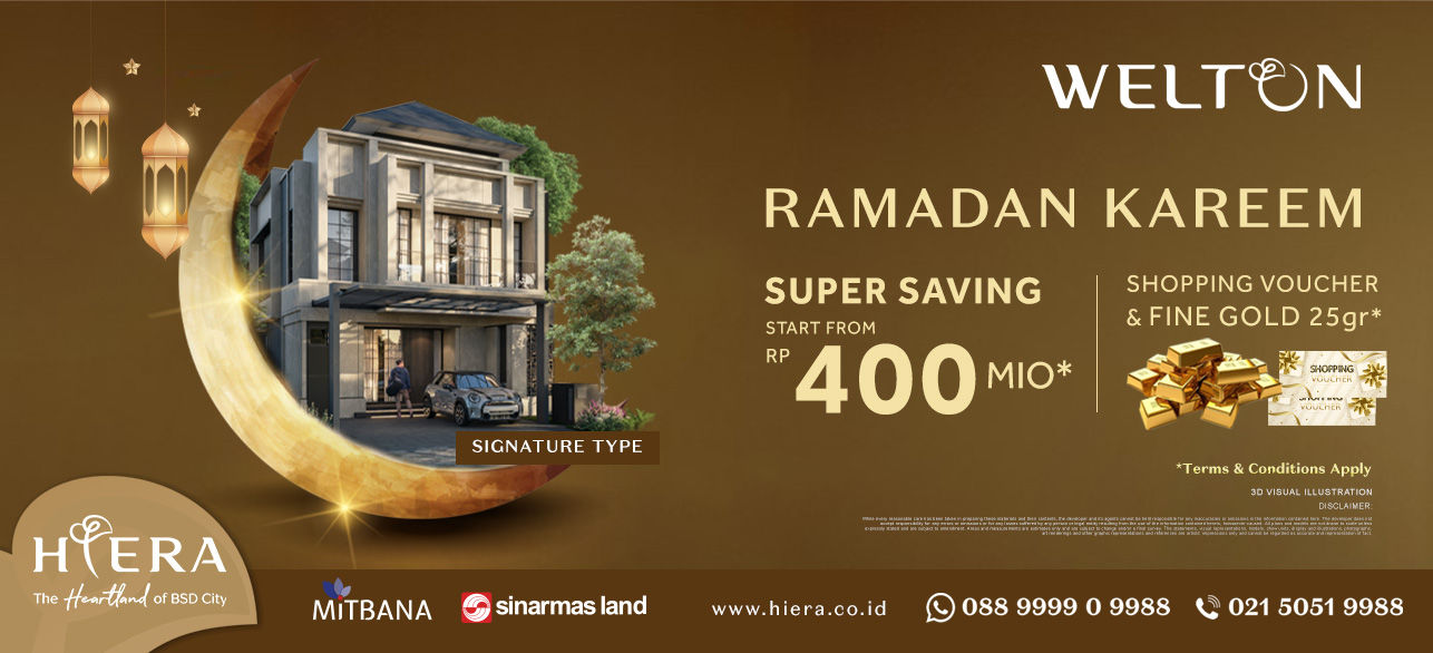 Hiera BSD, Hiera, Perumahan BSD, Rumah BSD, Rumah BSD City, Rumah Bumi ...
